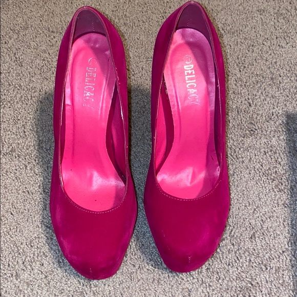 Shoes | Fuchsia High Heels | Poshmark